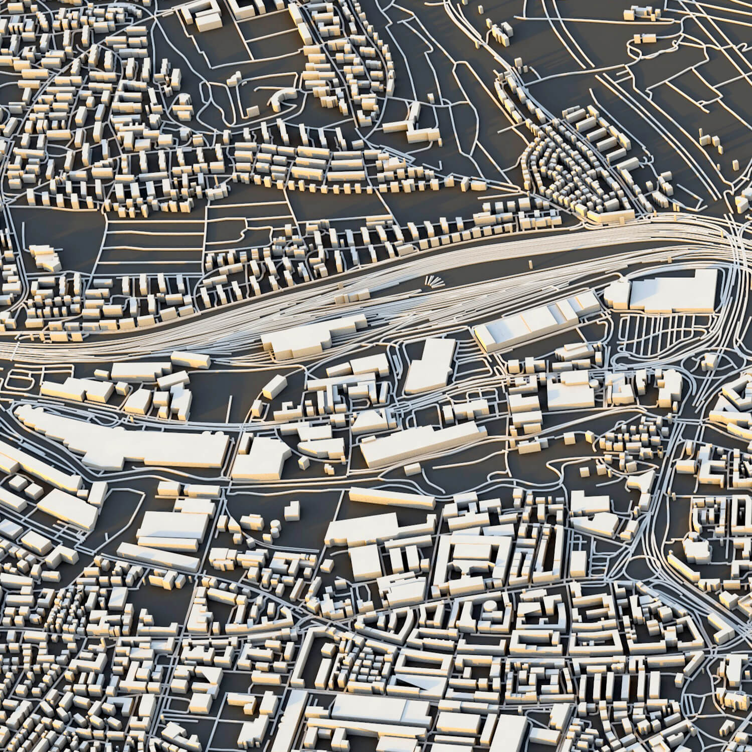 Ulm City Map – Luis Dilger