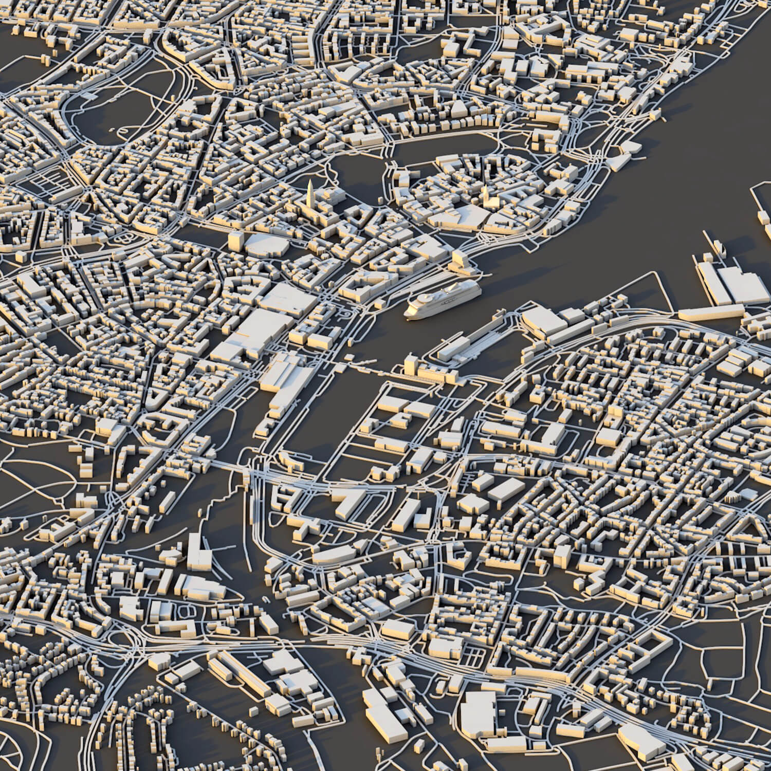 Kiel City Map II – Luis Dilger